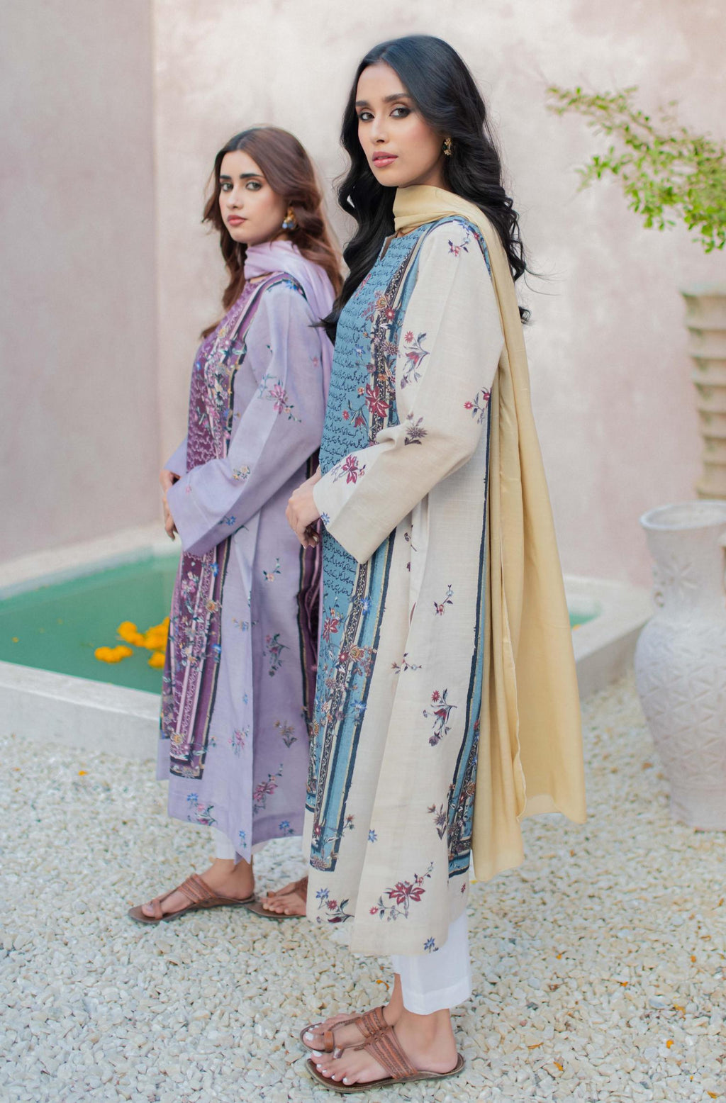 Phool Kurta - Plum & Lilac – Manto