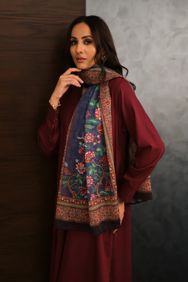 Rania Scarf - Blue – Manto