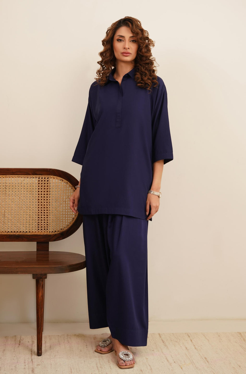 Midnight Blue Raya Set – Manto