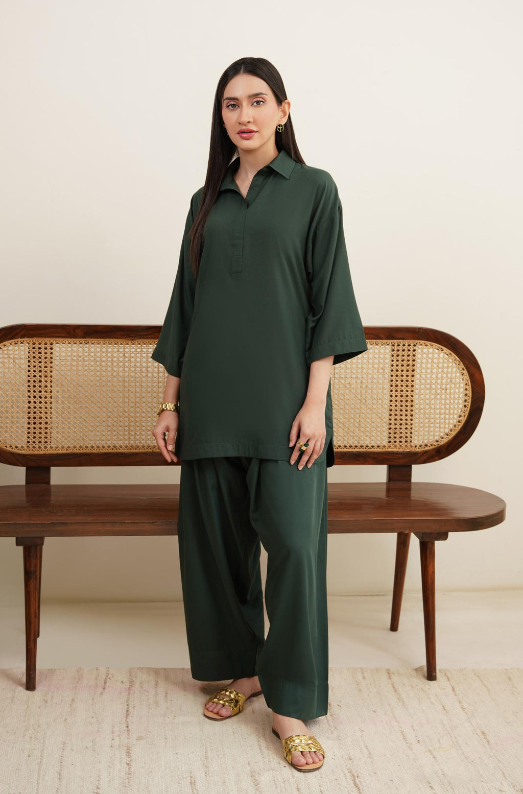 Emerald Green Raya Set – Manto
